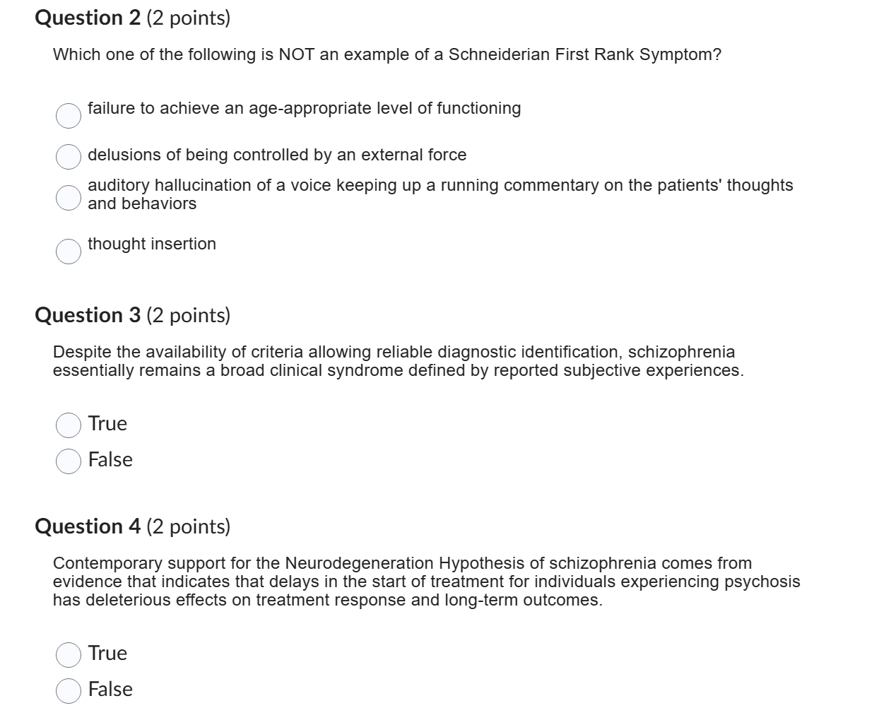 Solved Which one of the following is NOT an example of a | Chegg.com