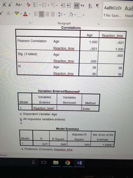 Solved O Remember To Copy And Paste Your SPSS Output Below Chegg