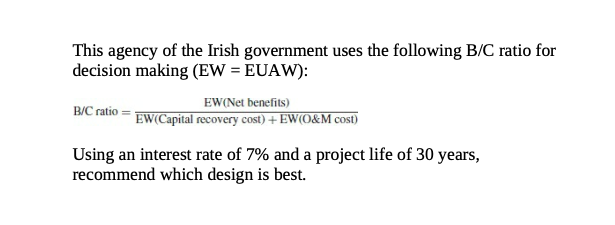 Solved Use each of these approaches: (a) Conventional B/C | Chegg.com