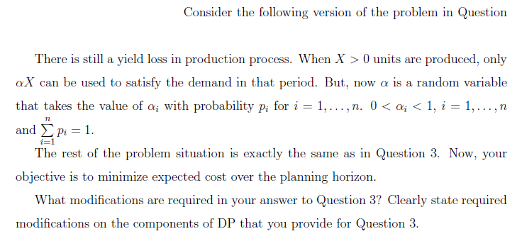 Solved Consider the following version of the problem in | Chegg.com