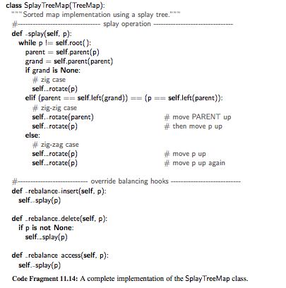 Solved Our implementation of the TreeMap. subtree search | Chegg.com