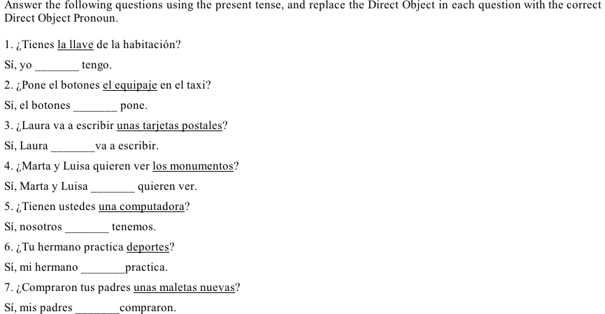 Solved Answer the following questions using the present | Chegg.com