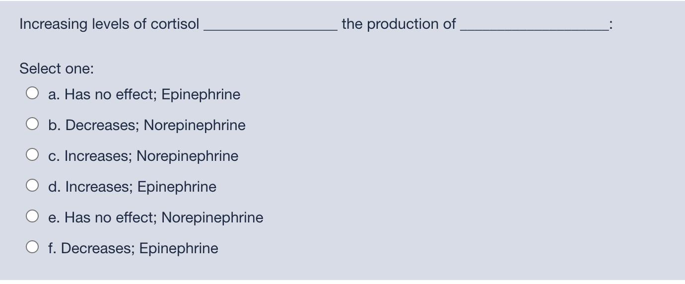 Solved In general, what function(s) do norepinephrine & | Chegg.com