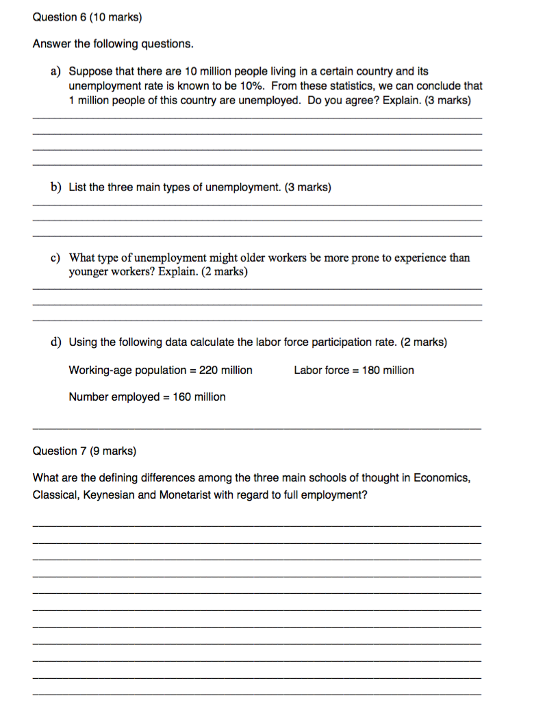 Solved Question 1 (16 marks) Answer the following questions | Chegg.com