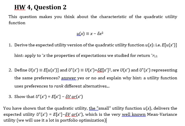 Solved Hw 4 Question 2 This Question Makes You Think About
