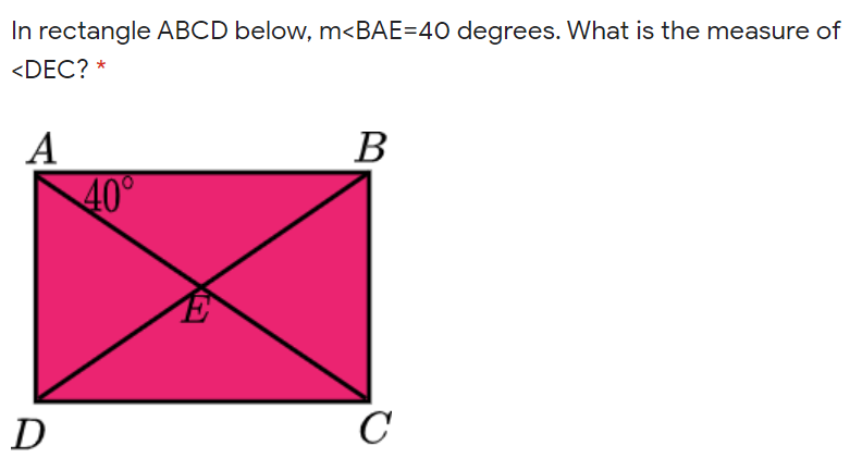 Solved In rectangle ABCD below, m | Chegg.com