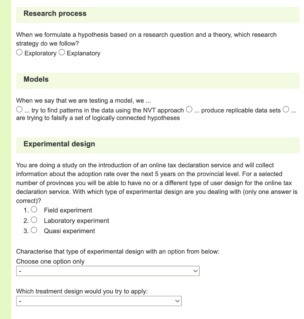 Solved Research process When we formulate a hypothesis based | Chegg.com