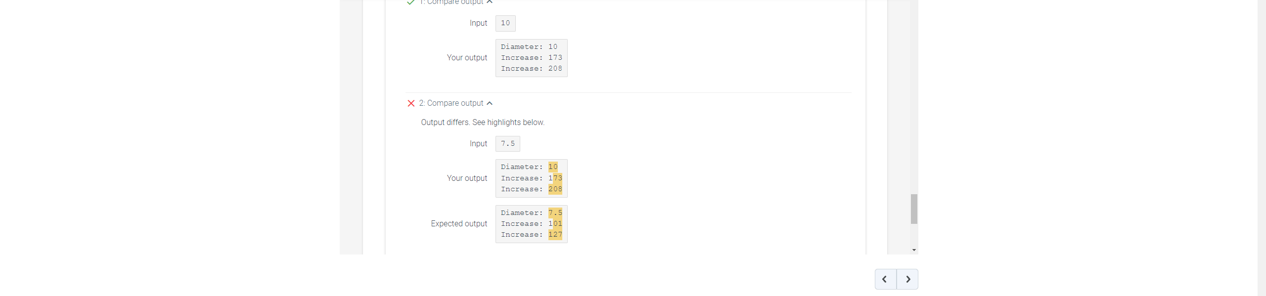 Solved After having done the hand calculation and pseudocode | Chegg.com