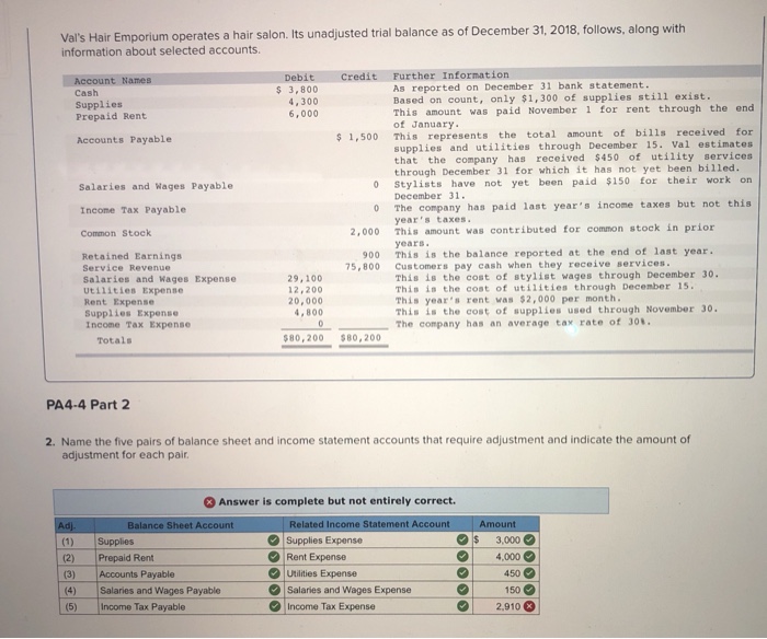 Solved I am confused as to how the Adjustment for 5) is | Chegg.com