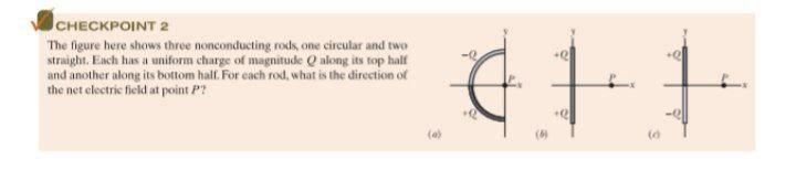 Solved CHECKPOINT 2 The figure here shows three | Chegg.com