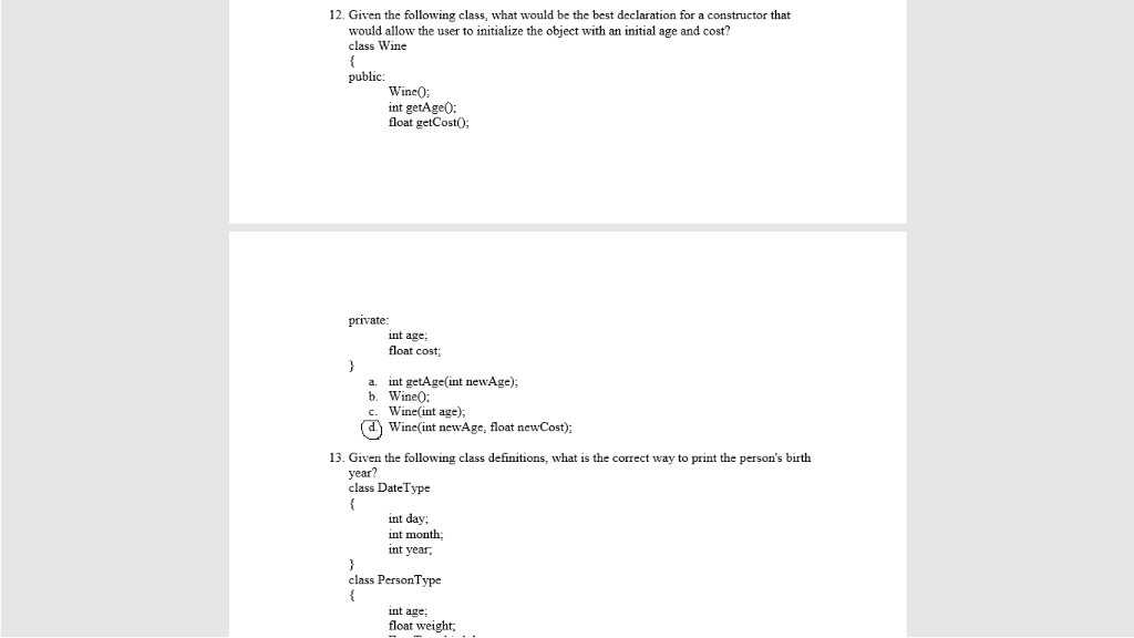 Solved Can you please check if the answers are correct.If | Chegg.com