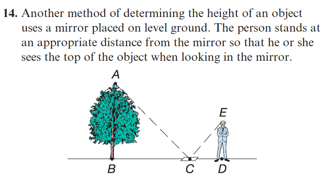 Solved a. Name two similar triangles in the diagram. Why | Chegg.com