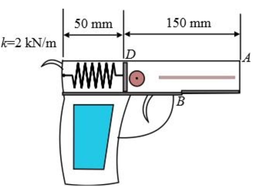 Solved A spring gun fires a plastic ball at a speed of 6.00 | Chegg.com