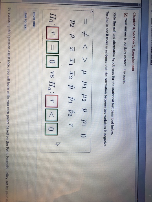 Solved Chapter 4 Section 1 E 008 Your Answer Is Partially