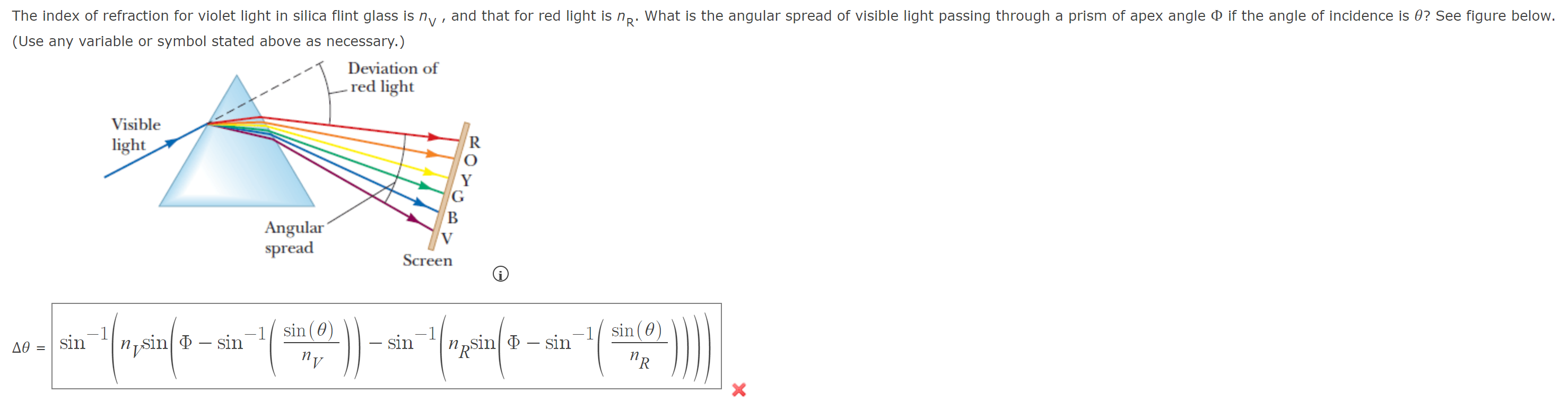 (Use any variable or symbol stated above as | Chegg.com