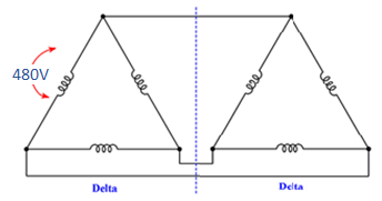 Solved For the Delta to Delta circuit Figure 10 determine | Chegg.com