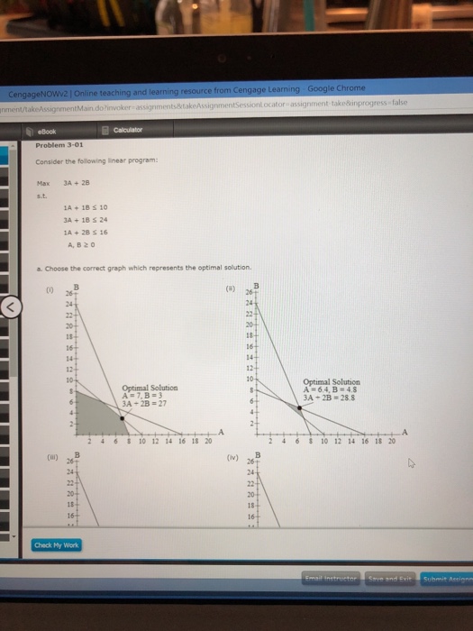 Solved ctive function coefficient for A changes from 3 to 5. | Chegg.com