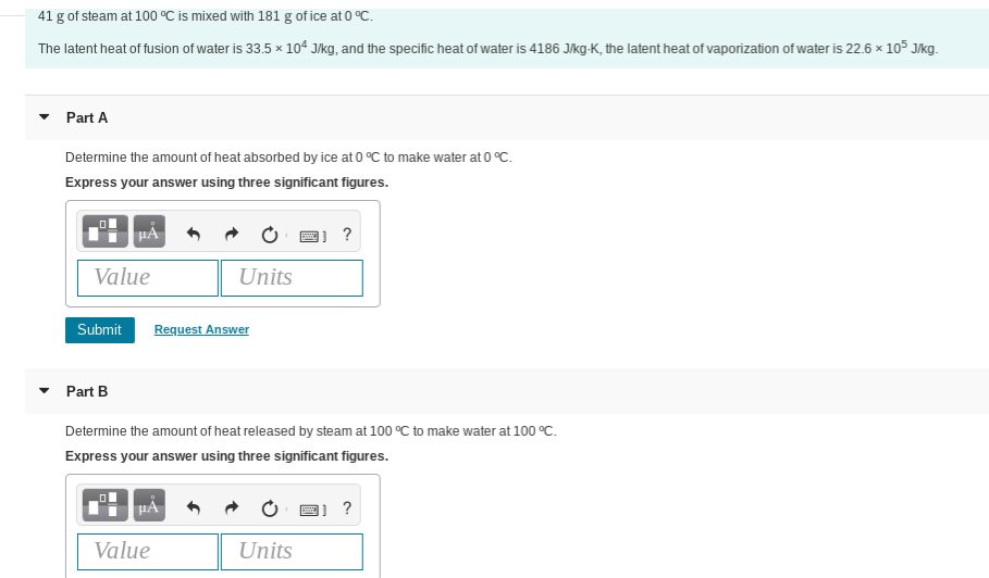 Solved Part C: What is the final temperature of the mixture? | Chegg.com