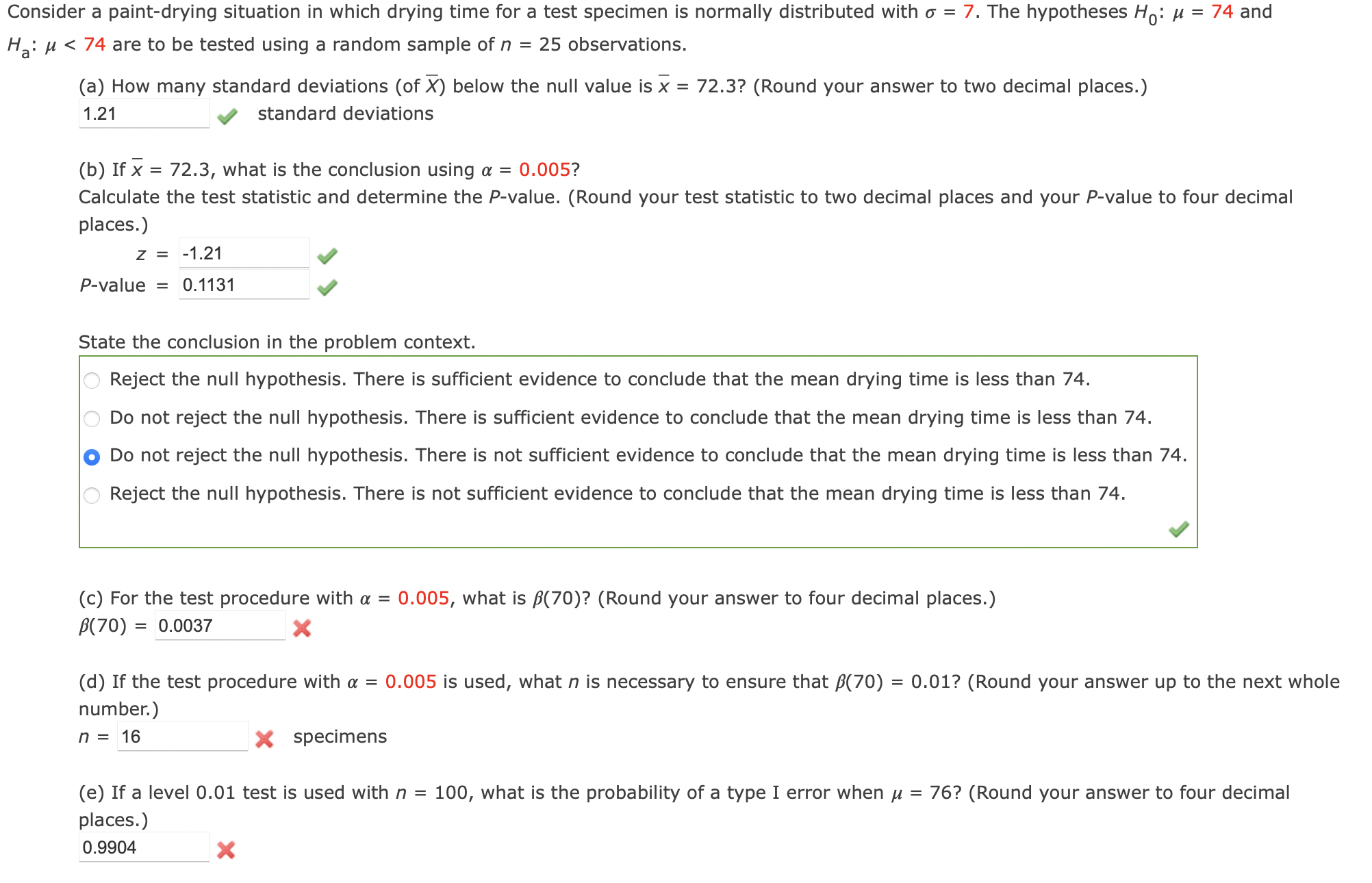 Solved Consider a paint-drying situation in which drying | Chegg.com