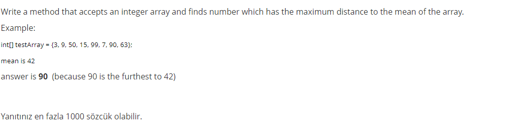 Solved Write a method that accepts an integer array and | Chegg.com