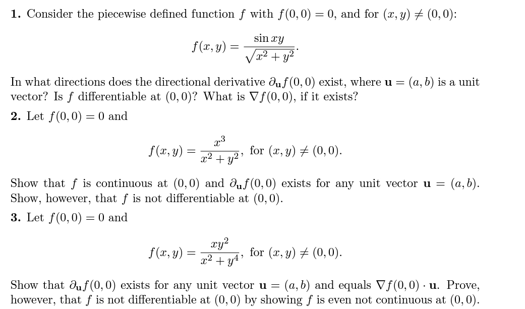 Solved 1. Consider the piecewise defined function f with | Chegg.com