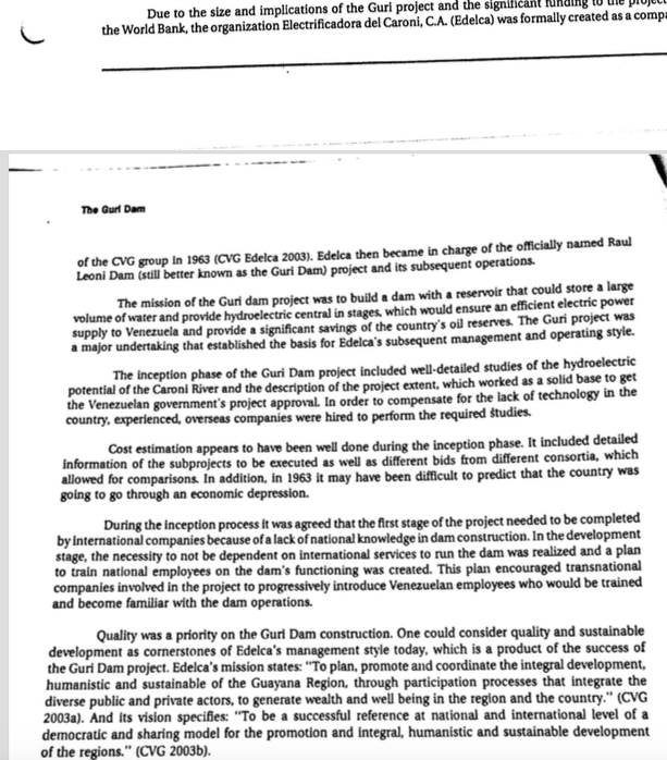 Solved 1. This is the inception phase or the Guri Dam | Chegg.com