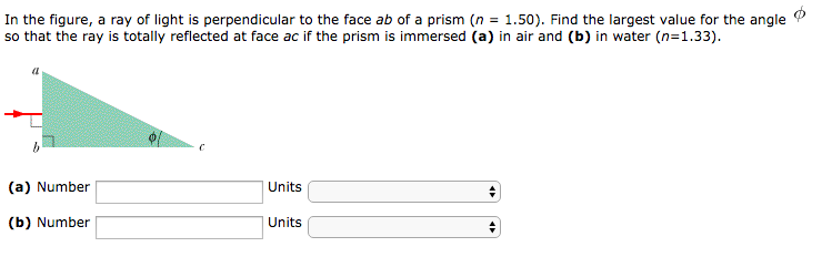 Solved In the figure, a ray of light is perpendicular to the | Chegg.com
