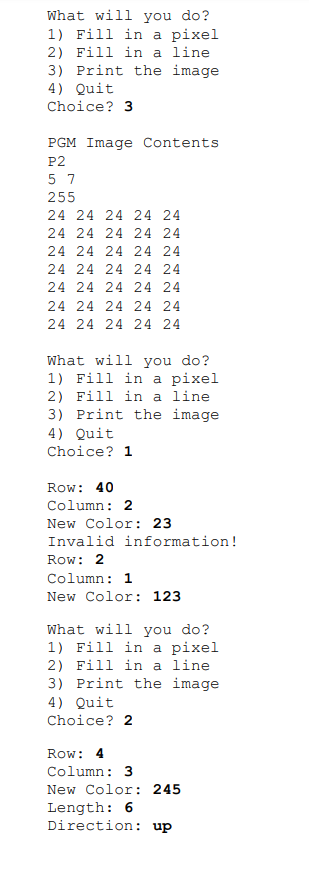 Solved Assignment 4 to create a fully functional image | Chegg.com