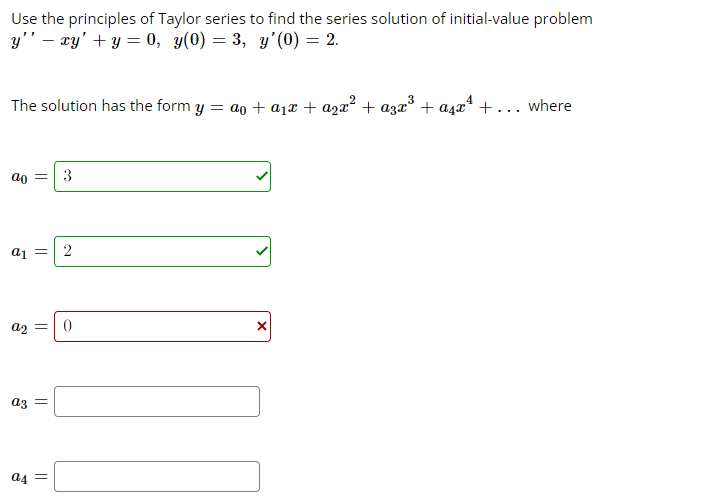 Solved Use the principles of Taylor series to find the | Chegg.com