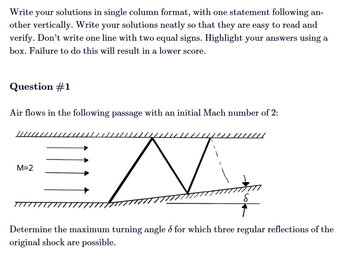 Solved Write your solutions in single column format, with | Chegg.com