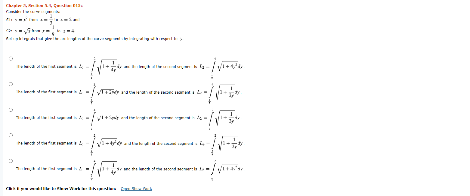 Solved Chapter 5, Section 5.4, Question 0150 Consider the | Chegg.com