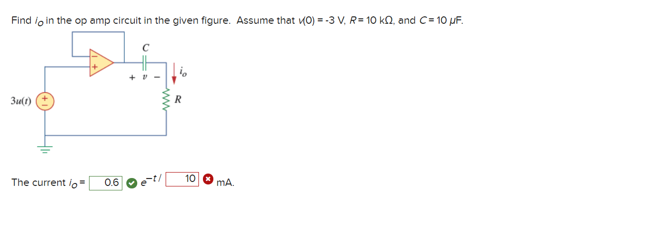 Solved Find iO in the op amp circuit in the given figure. | Chegg.com
