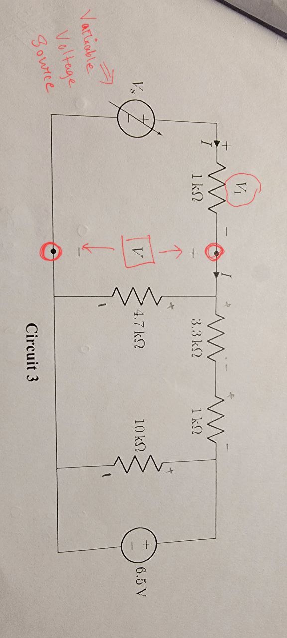 Solved Solve the Circuit and find out V1 and V(The voltage | Chegg.com