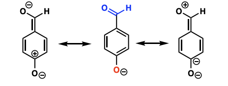 Solved 1.) One of the following structures for benzaldehyde | Chegg.com