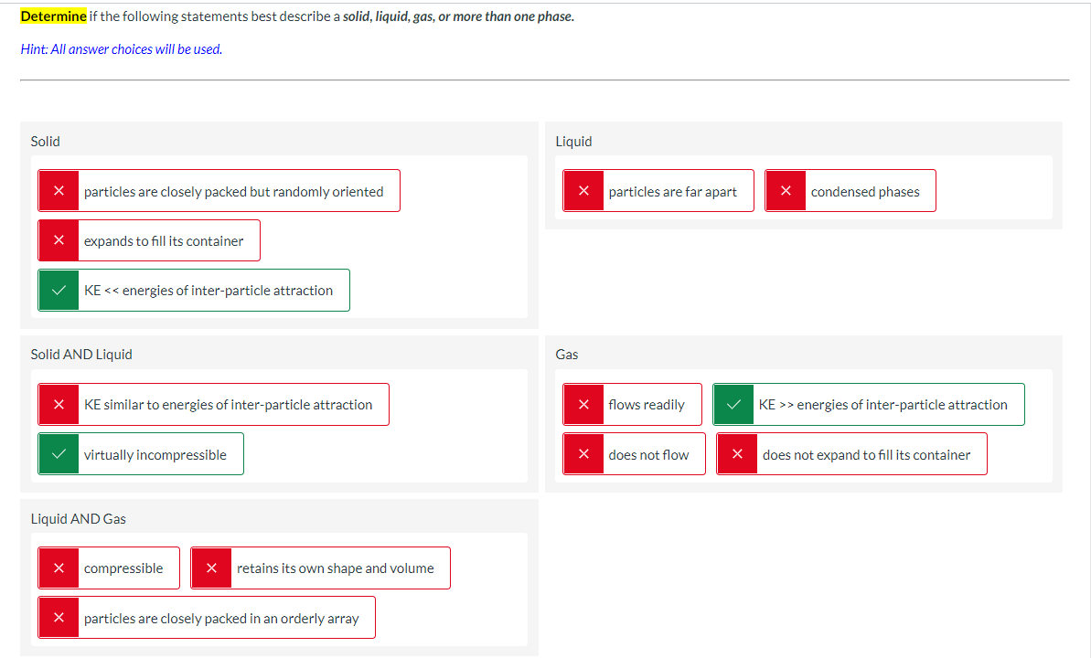 Solved Determine if the following statements best describe a | Chegg.com