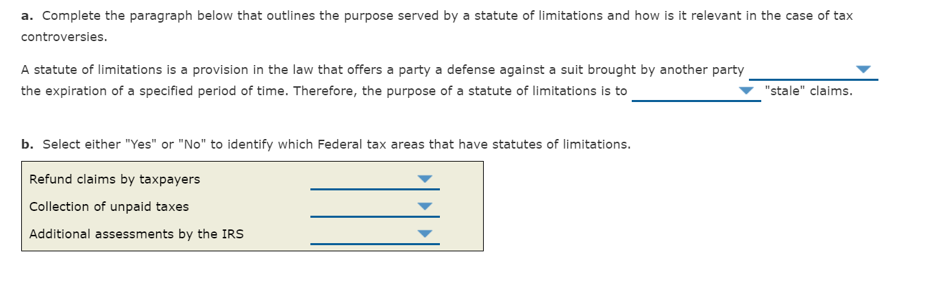 Solved a. Complete the paragraph below that outlines the | Chegg.com