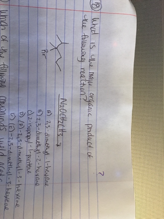 Solved 7 A) 2 -heyane Br | Chegg.com