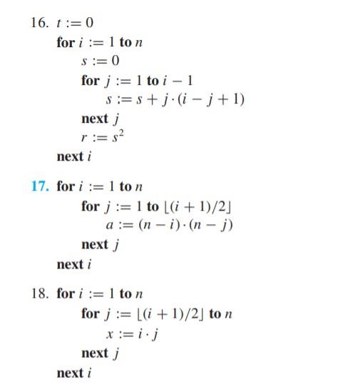Solved Explain step by step For each of the algorithm | Chegg.com