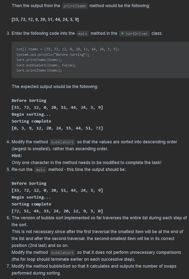 Solved I his checkpoint concerns understanding and modifying | Chegg.com