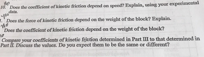 Does Coefficient of Kinetic Friction Depend on Weight