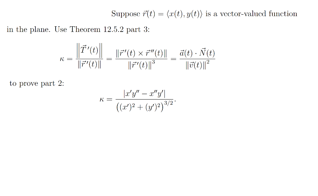 Solved Suppose r(t) = (x(t), y(t)) is a vector-valued | Chegg.com