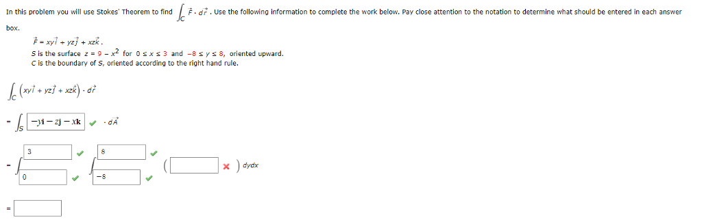 Solved In this problem you will use Stokes' Theorem to find | Chegg.com