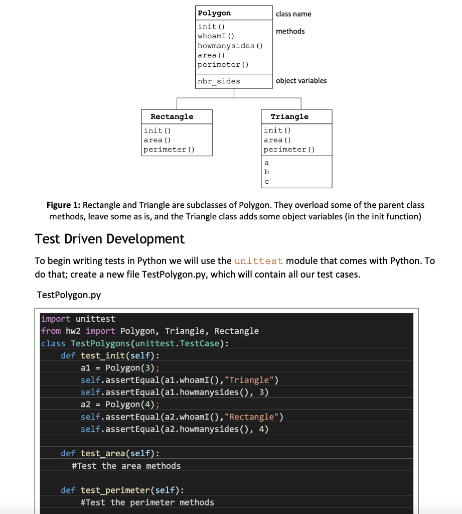 Solved How To Create A Class Create A File Hw2py And 4010