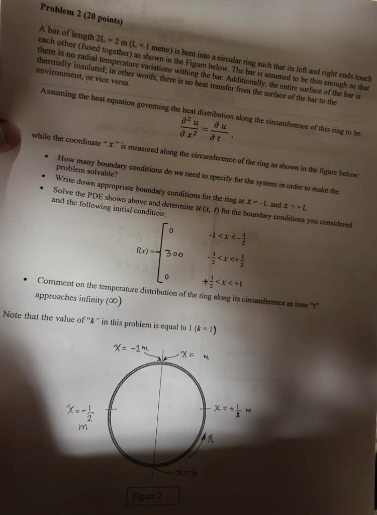 Problem 2 (20 points) each other (fused together) as | Chegg.com