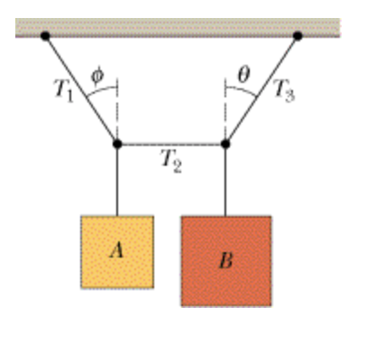 Solved The system in the figure below is in equilibrium, | Chegg.com