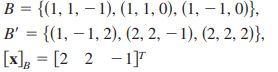 Solved Finding Transition and Coordinate Matrices In | Chegg.com