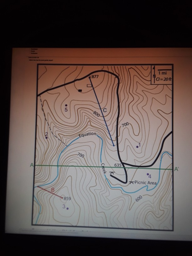 Solved QUESTION 37 ft What is the maximum relief of this | Chegg.com