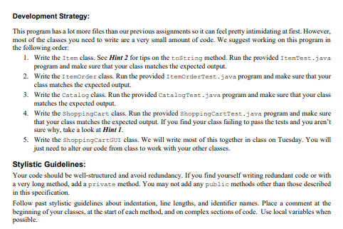 Solved This assignment focuses on defining Java classes and | Chegg.com