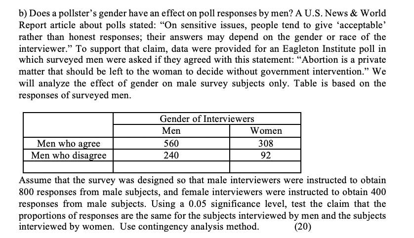 Solved b) In this example, we will use the raw data in the | Chegg.com