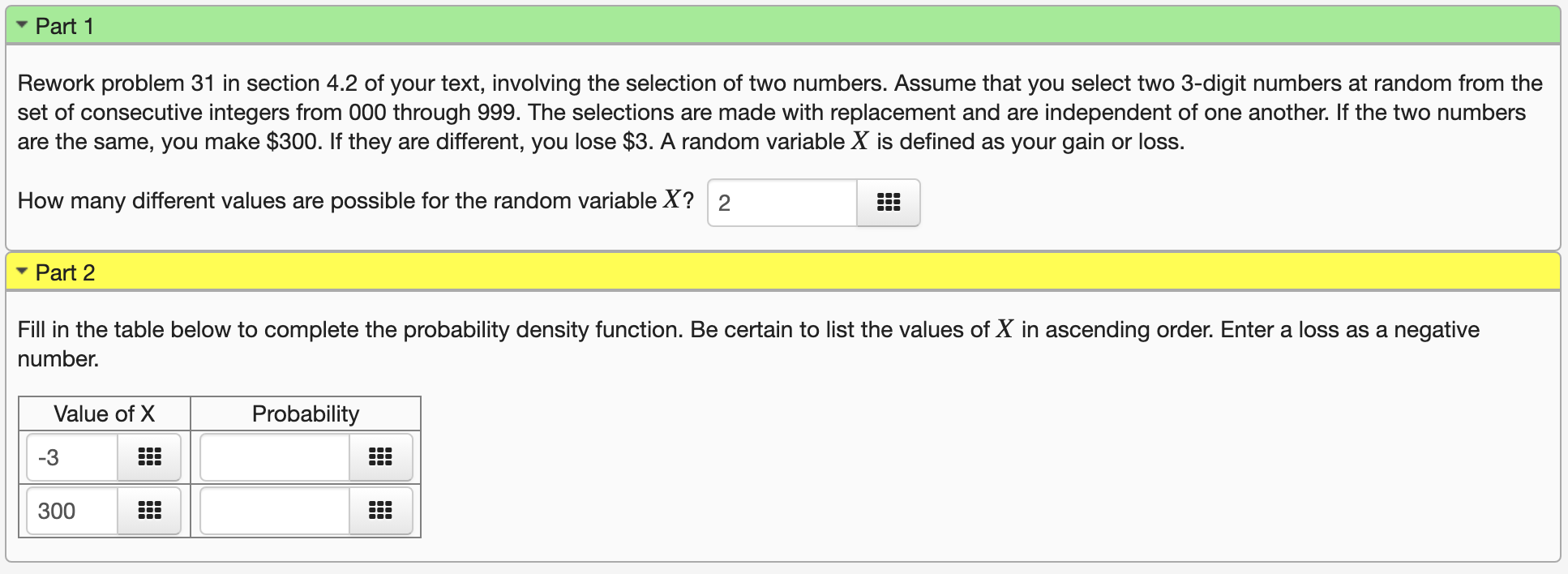 Solved Part 1 Rework problem 31 in section 4.2 of your text, | Chegg.com